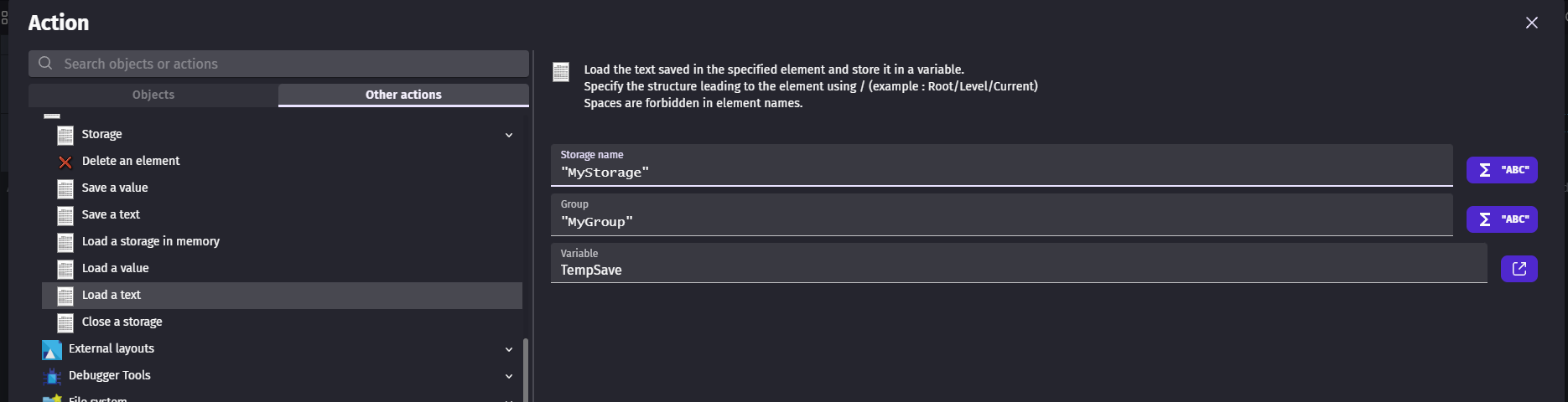 How to make Save and load? - How do I...? - GDevelop Forum