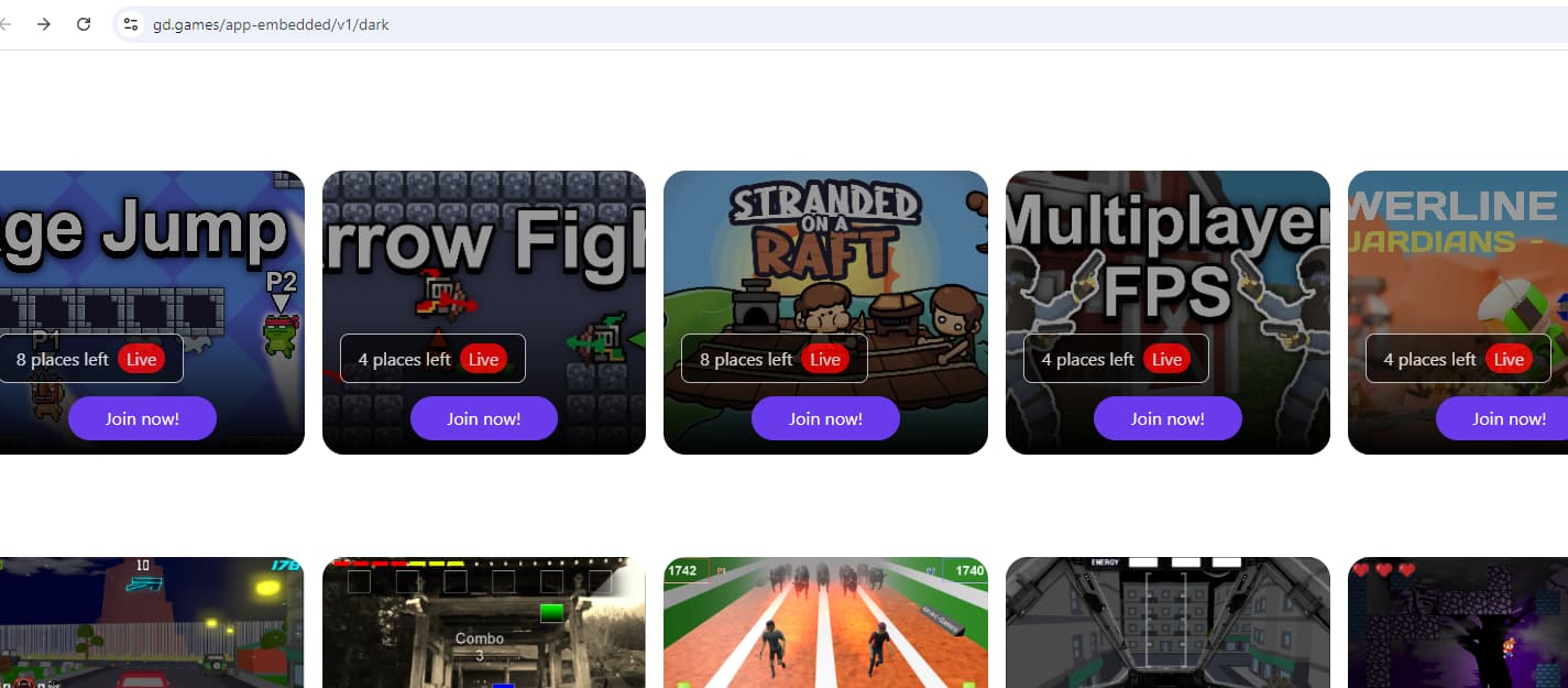 Bug link when you visit from editor.gdevelop.io - Bugs reports - GDevelop Forum