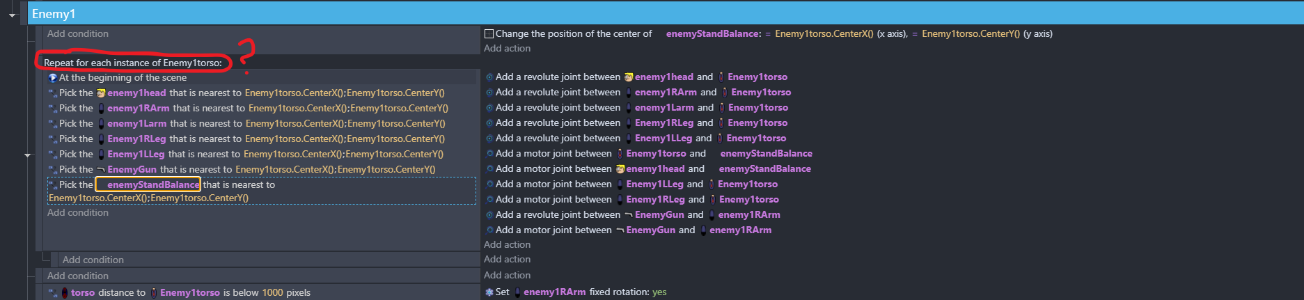 (solved) Cant get more than one enemy to get put together (ragdoll ... (solved) Cant get more than one enemy to get put together (ragdoll ...