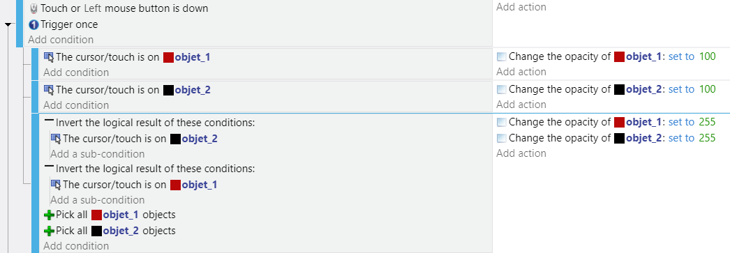 Problem object opacity - How do I...? - GDevelop Forum