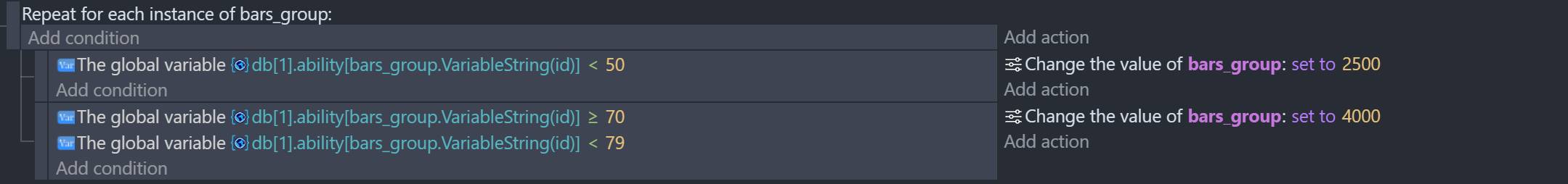 [SOLVED] Apply an action to all the children of a structure - How do I...? - GDevelop Forum