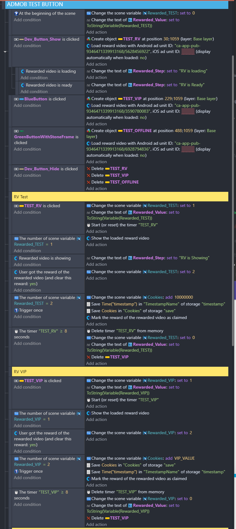 [SOLVED] Admob several Rewarded video, issue with the rewarded the user get - How do I ...