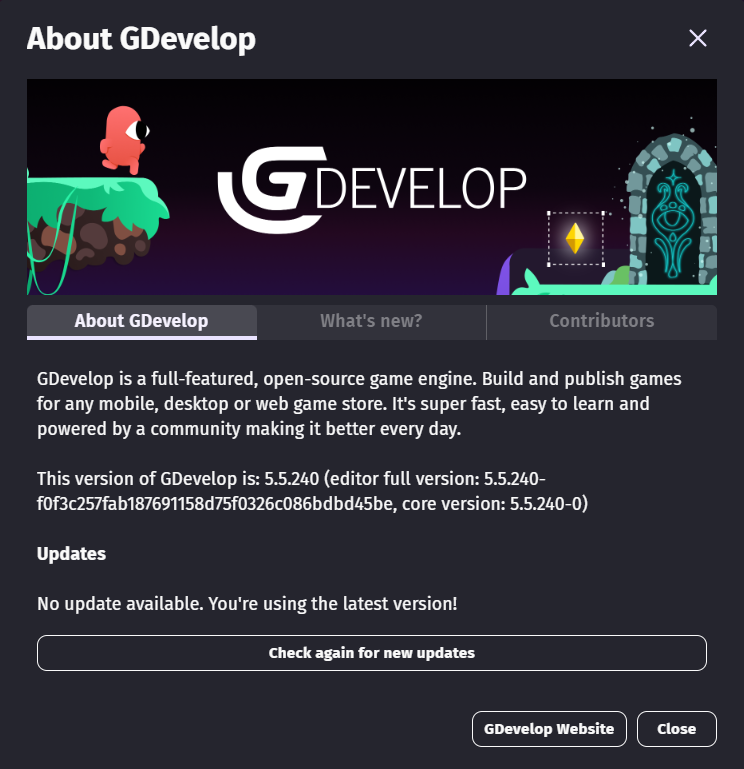 [Solved] "Text Input Object" has been removed with the new update (5.5.240) - GDevelop general ...