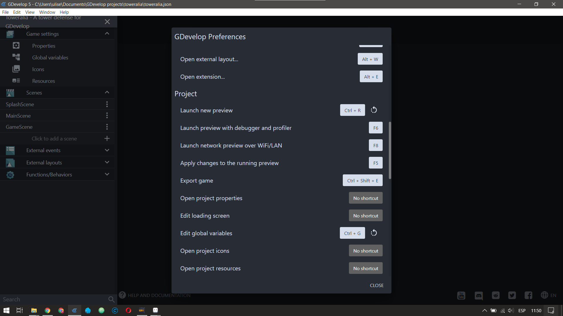Preview / Test Scene Questions: - How do I...? - GDevelop Forum