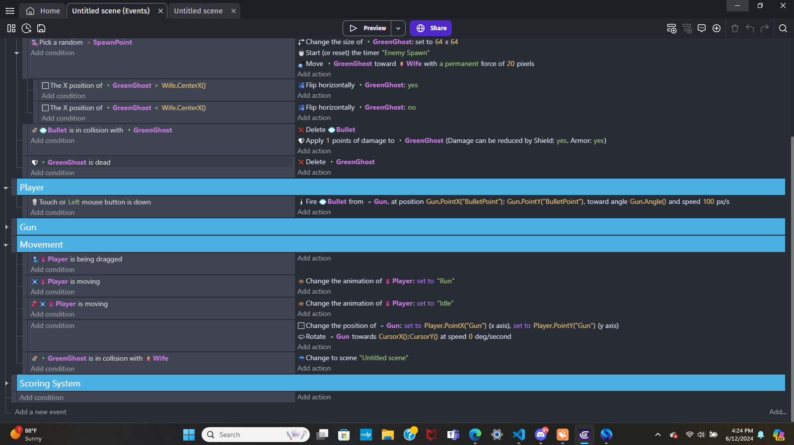 How to get the player to move toward touch - How do I...? - GDevelop Forum