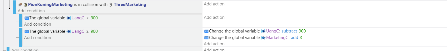 I Have A Bug Constraint In The Value Variable Addition And Subtraction