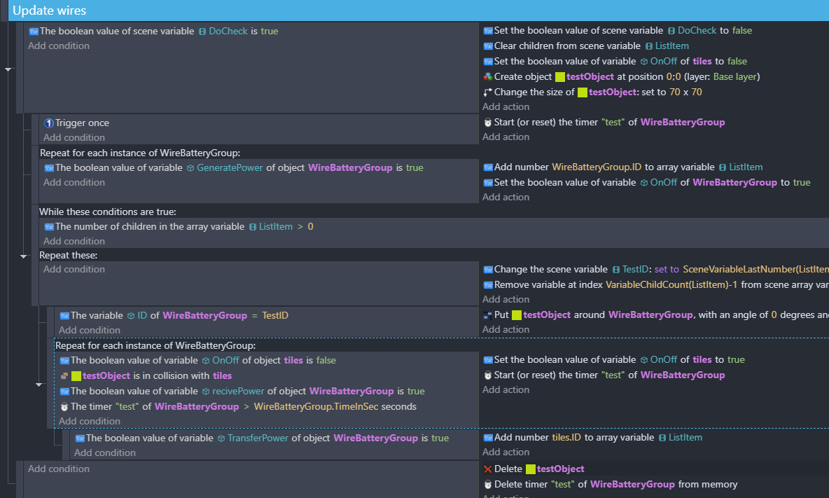 For each object with timer - How do I...? - GDevelop Forum