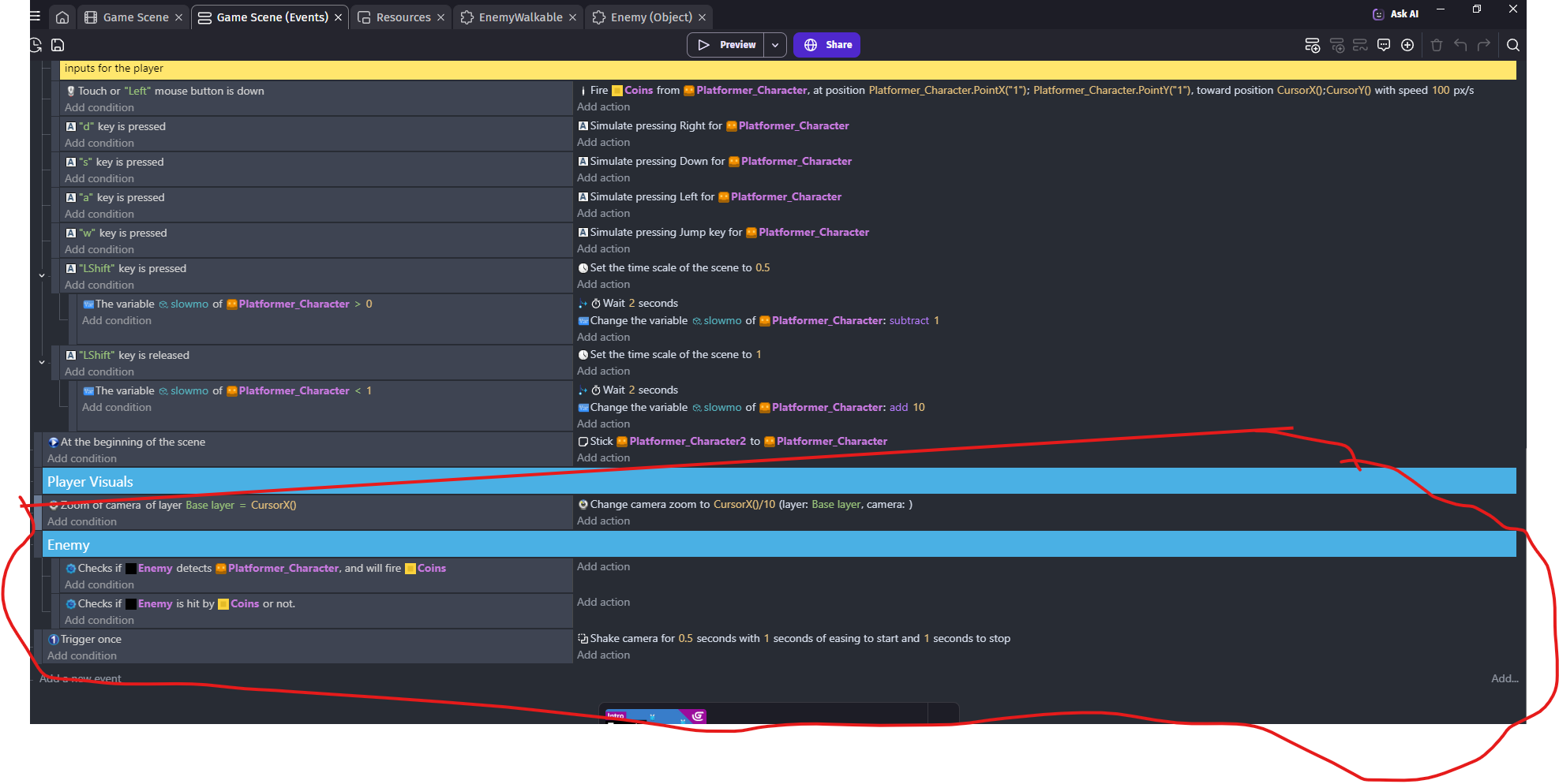 Instanced/Group Object not detecting collisions? - How do I...? - GDevelop Forum