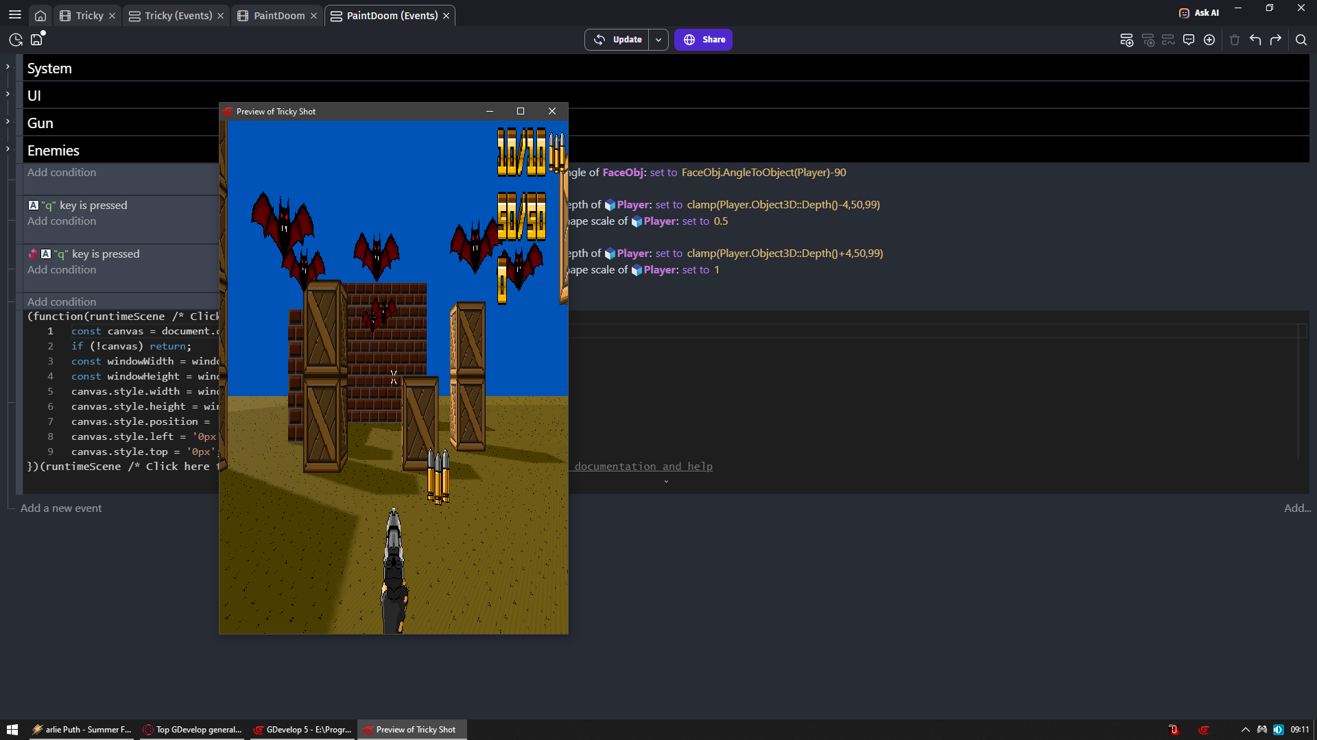 Fit the screen resize mode in Resolution and Rendering properties - Feature requests - GDevelop ...