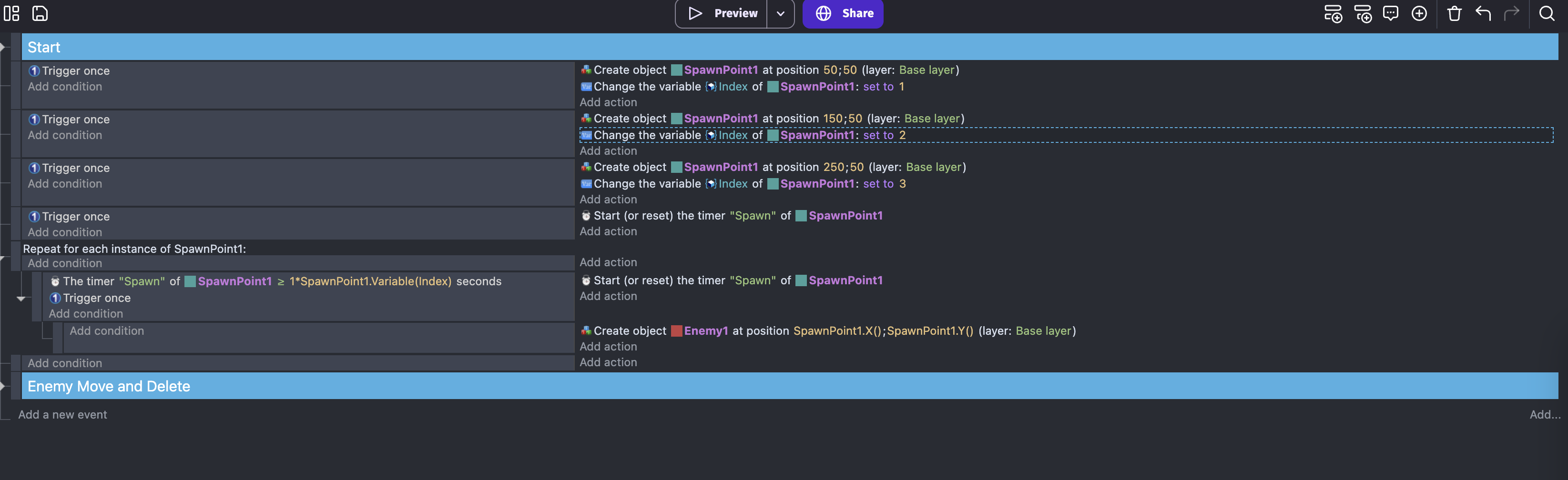 [Solved] Object Timer Bug - Bugs reports - GDevelop Forum