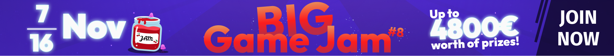 Join the GDevelop Big Game Jam 8 - Game jams - GDevelop Forum