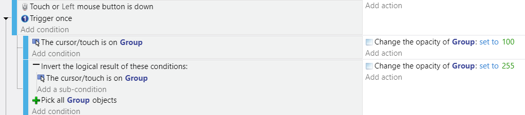 Problem object opacity - How do I...? - GDevelop Forum
