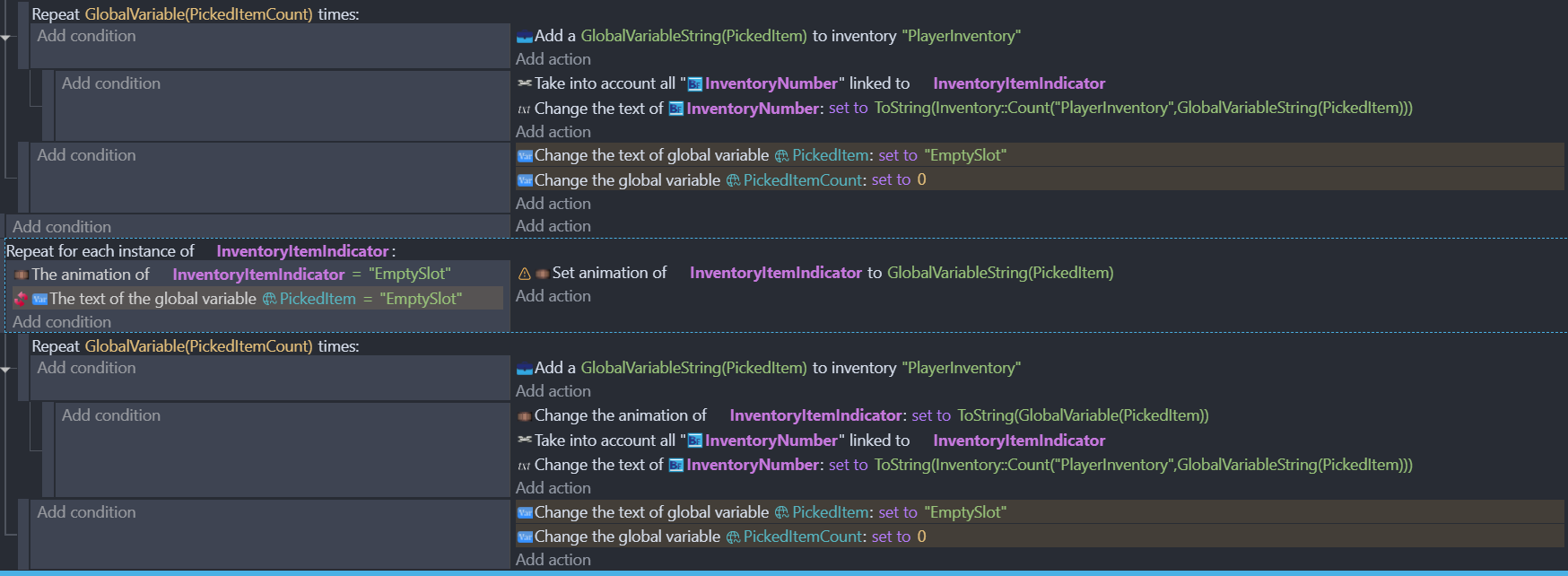 (Solved) Object picking problem - How do I...? - GDevelop Forum