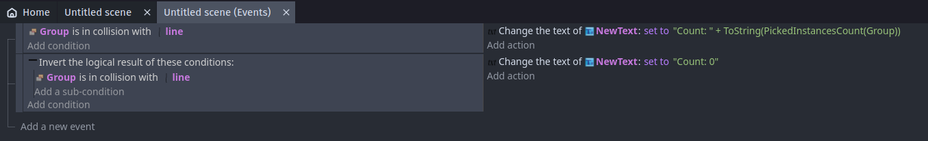 [solved] Number Of Objects In Collision With One Single Object How Do I Gdevelop Forum