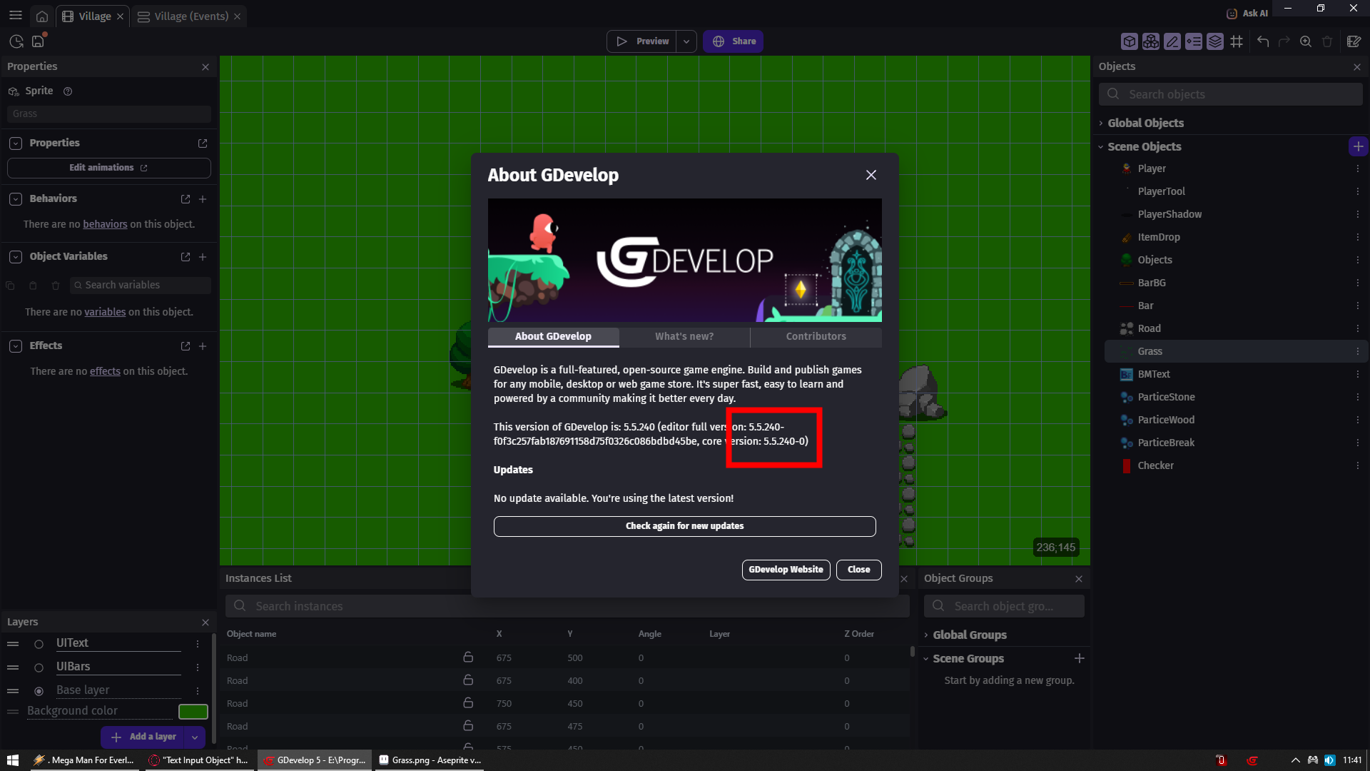 [Solved] "Text Input Object" has been removed with the new update (5.5.240) - GDevelop general ...