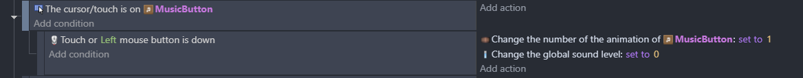 [solved] Toggle Button With 2 Actions How Do I Gdevelop Forum