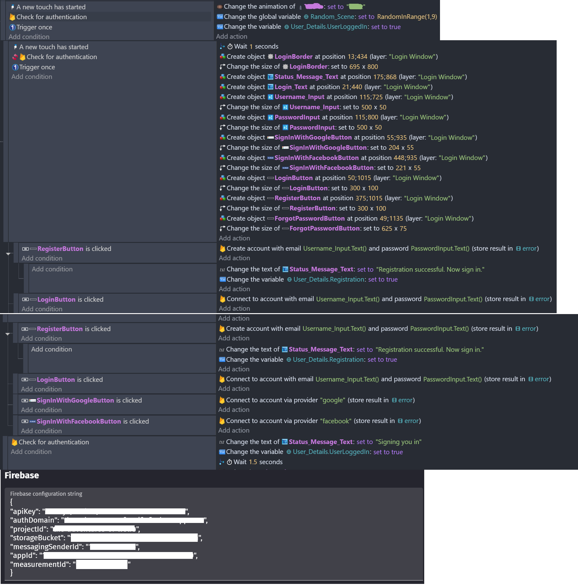Need Help Setting Up Firebase For Authentication - How do I...? - GDevelop Forum