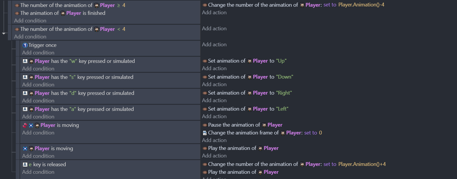 (Solved) Player hit animation not working - How do I...? - GDevelop Forum