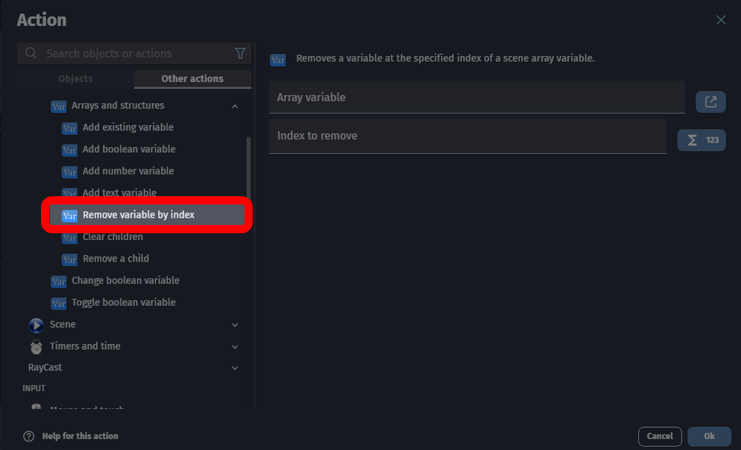 [Solved] Remove a child from an object - How do I...? - GDevelop Forum