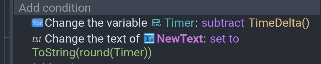 Global variable timer not rounding - How do I...? - GDevelop Forum