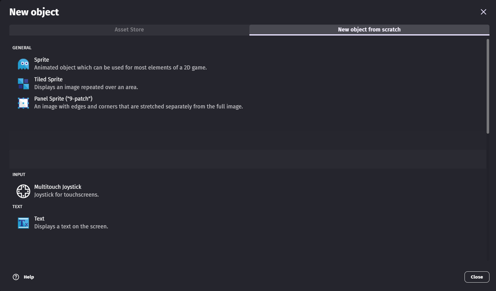 [Solved] "Text Input Object" has been removed with the new update (5.5.240) - GDevelop general ...