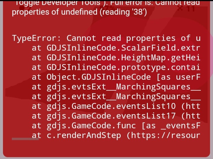 [SOLVED BUG] Marching Squares - Bugs reports - GDevelop Forum