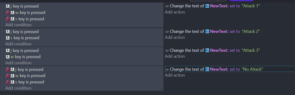 3 attack animation - How do I...? - GDevelop Forum