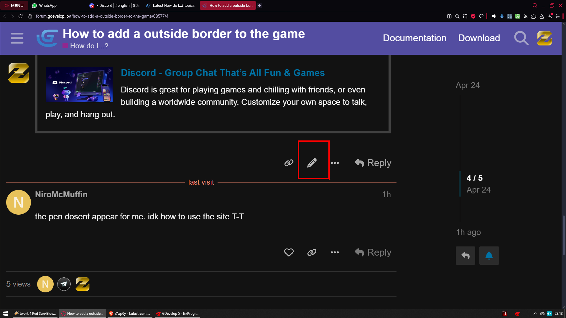 How to add a outside border to the game - How do I...? - GDevelop Forum