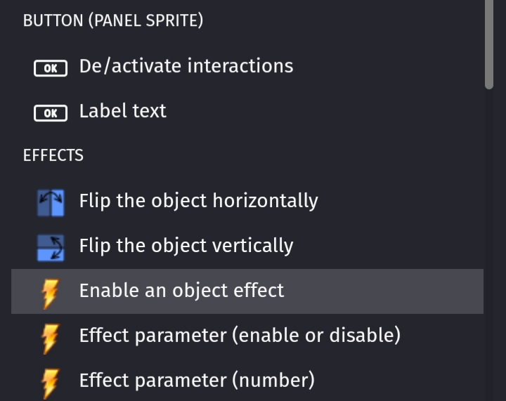 A button change color - How do I...? - GDevelop Forum