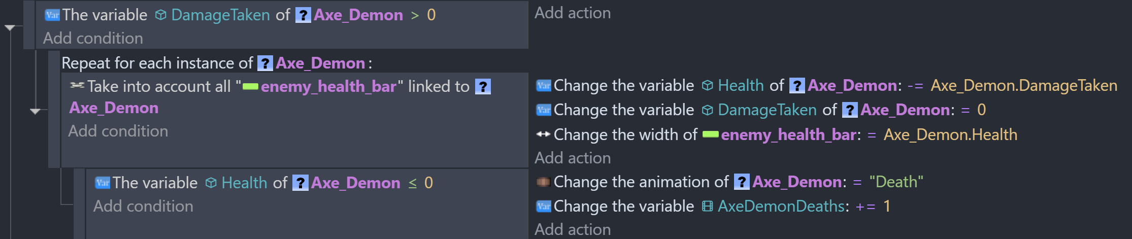 What is causing my key not to show when I kill two enemies? - How do I...? - GDevelop Forum