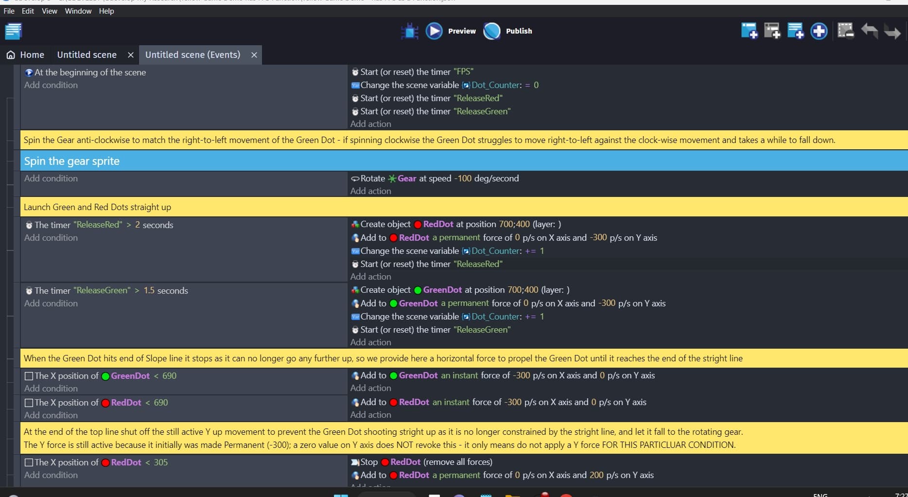 Need Help On Using Physics2 How Do I Gdevelop Forum 