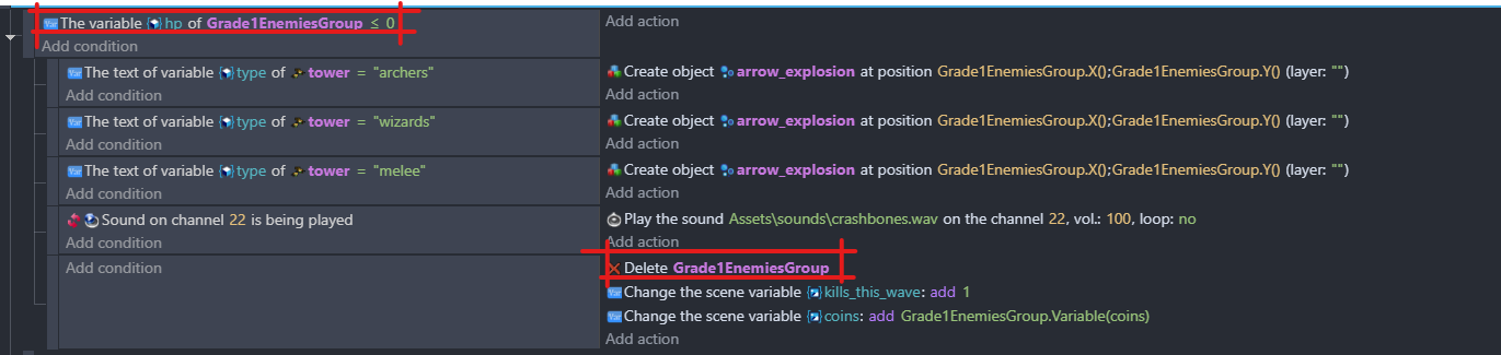 Solved Problems On Creating Object And Deleting Certain Of Them How Do I Gdevelop Forum
