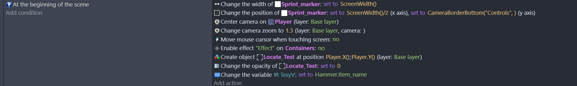Set the value of a variable, equals to the value of another variable - How do I...? - GDevelop Forum