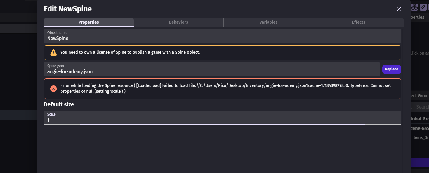Spine Object - cannot import atlas - GDevelop general - GDevelop Forum