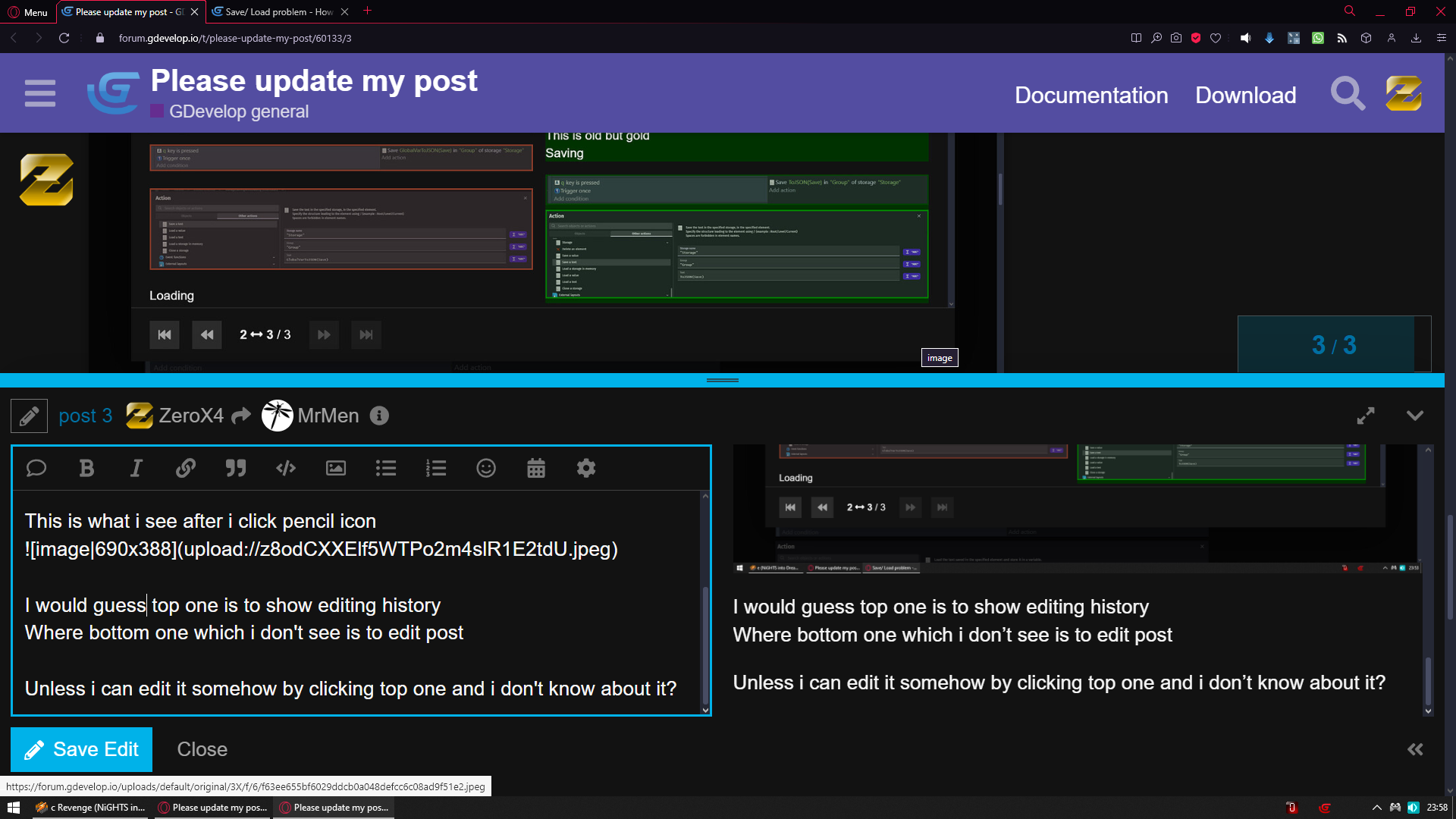 [SOLVED] Please update my post - GDevelop general - GDevelop Forum